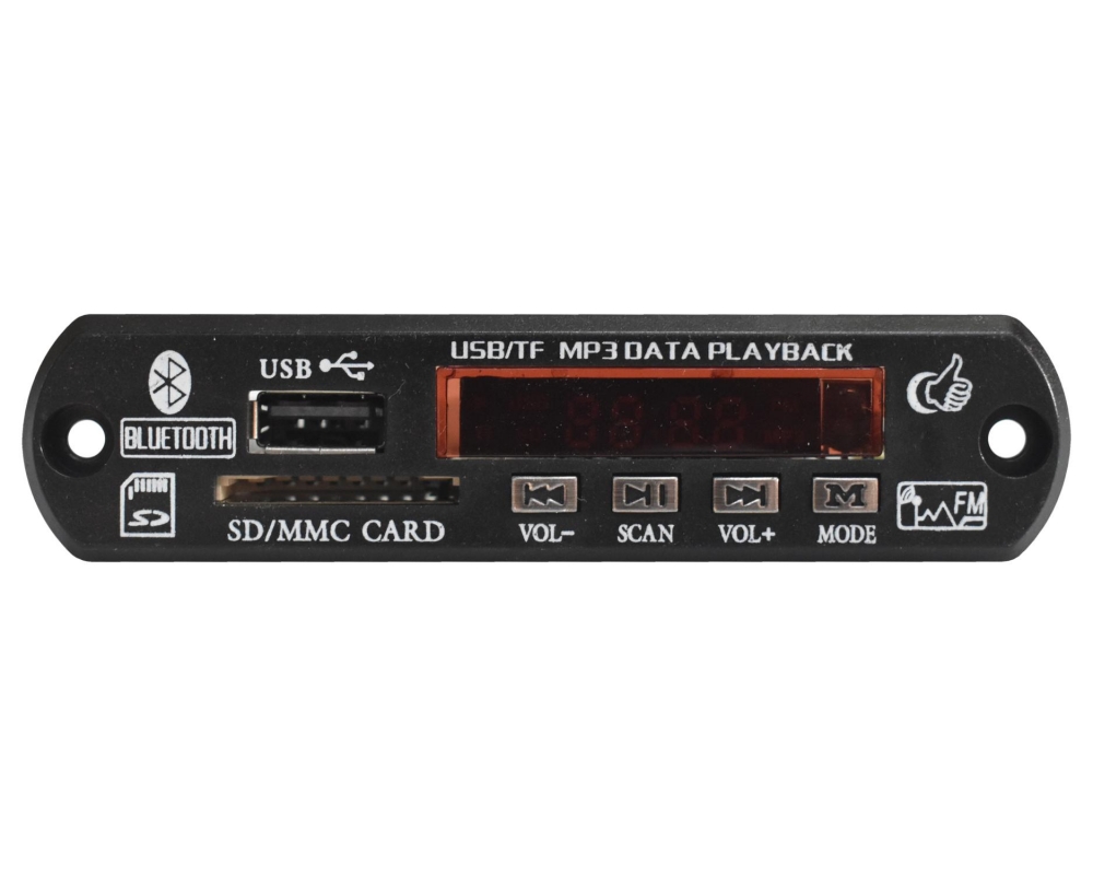 Velasco | Sonido y Electrónica - MODULO REPRODUCTOR MP3 USB/MICROSD/FM/BLT