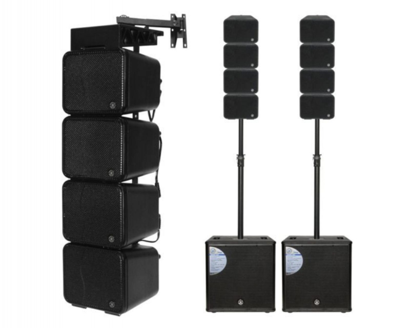Velasco | Sonido y Electrónica - LINE ARRAY PASIVO X-SERIE 1X3 120W X 2P