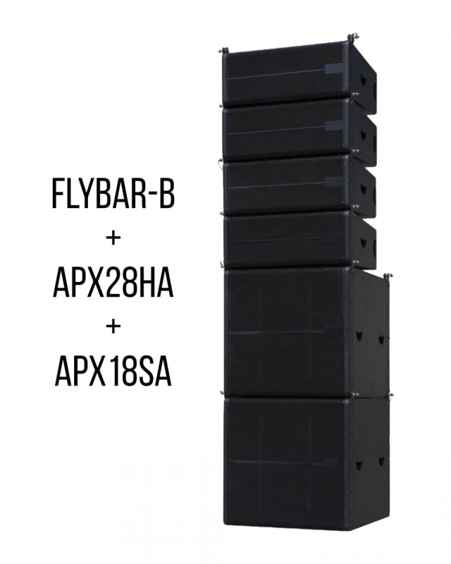 Velasco | Sonido y Electrónica - SOPORTE DE PISO P/LINE ARRAY APX28HA