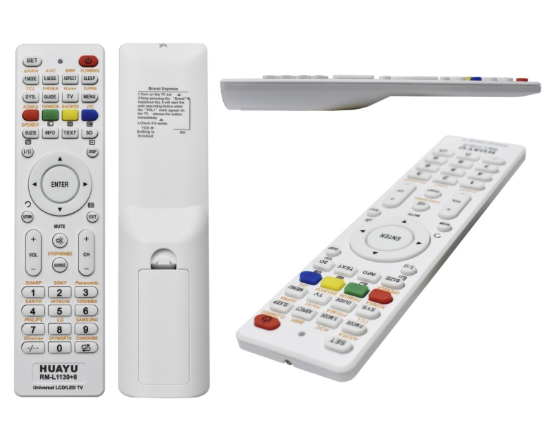 Velasco | Sonido y Electrónica - CONTROL REMOTO UNIVERSAL P/TV LCD-LED = RM-L1130_6