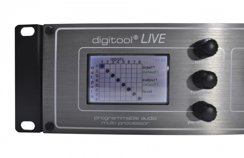 Velasco | Sonido y Electrónica - PROCESADOR DE AUDIO DIGITOOL 8X8