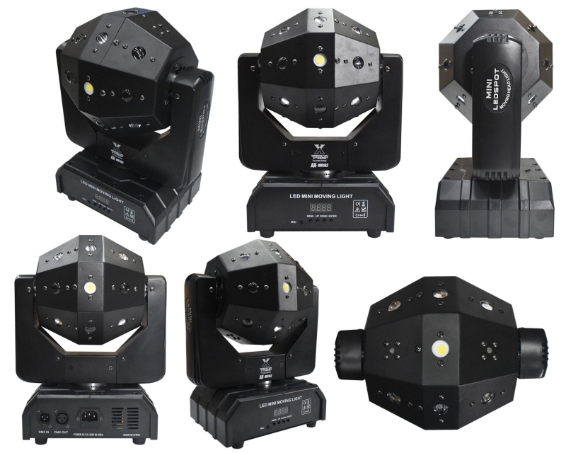 Velasco | Sonido y Electrónica - LUZ LED ROBOTICA GIRO INFINITO 16X3W ...